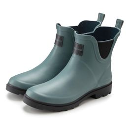 ELBSAND Damen Gummistiefelette "Boots, Gummistiefel, Schlupfstiefel", Gr. 35, blau, Obermaterial: 100% Synthetik. Decksohle: 100% Textilmaterial.