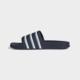 Herren Sneaker "ADILETTE OG CF BADESCHLAPPEN", adidas originals, Gr. 38collegiate navy, ftwr wei&szlig;, collegiate navy, Synthetik, Schuhe, Badelatschen