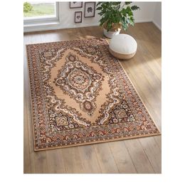 Teppich, B:60cm H:7mm L:200cm, beige, Polypropylen, Wohnzimmer, Teppiche