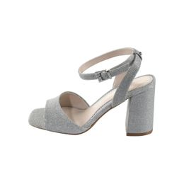 Buffalo Damen High-Heel-Pumps "Buffalo Buffalo Charlotte Neat - Vegan Glitter", Gr. 41silber, Kunstfaser, unifarben, Schuhe