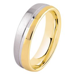 DOOSTI Damen Trauring "Schmuck Geschenk Silber 925 Trauring Ehering Partnerring LIEBE", 60, ohne Zirkonia, Silber 925 (Sterlingsilber), 6mm, silber,