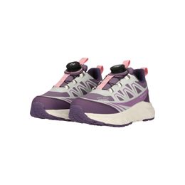 ZIGZAG Kinder Sneaker "Nuovo", Gr. 32, lila, Kunstfaser, Lederimitat, Schuhe, wasserdicht und atmungsaktiv