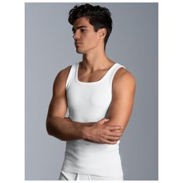 TRIGEMA Herren Achselhemd "TRIGEMA Unterhemd Doppelripp im Doppelpack", Gr. 6, wei&szlig;, 100% Baumwolle (Bio-Baumwolle kbA), Unterhemden