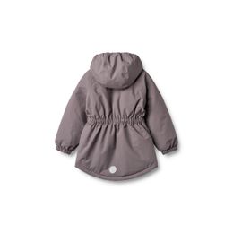 Wheat M&auml;dchen Allwetterjacke "Wheat Jacket Petra", grau, Gr. 104, mehrfarbig, 100% Polyester, Jacken, winddicht