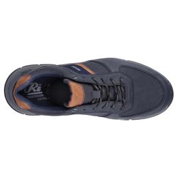 Rieker Herren Sneaker, Gr. 45, bunt, Lederimitat, Schuhe, Freizeitschuh, Outdoorschuh, Schn&uuml;rschuh mit gepolstertem Schaftrand