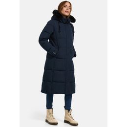 Navahoo Damen Steppmantel "Blitzliebe XIV", blau, Gr. S, Obermaterial: 100% Polyester. Futter: 100% Polyester. Wattierung: 100% Polyester.