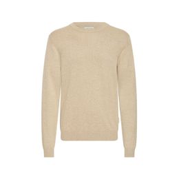 Casual Friday Herren Strickfleece-Pullover "Strickpullover CFBells", braun, Gr. L, Obermaterial: 50% Baumwolle CO. 50% Lyocell CLY., Pullover
