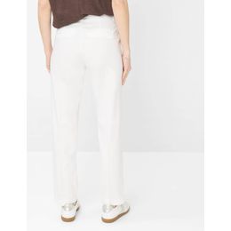 Brax Damen 5-Pocket-Hose "Style MADISON"wei&szlig;, Gr. 46, Web, 78% Baumwolle, 19% Lyocell, 3% Elasthan, Hosen