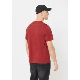 Street One MEN Herren T-Shirtdull coral, Gr. XL, bedruckt, Web, 100% Baumwolle, Shirts, aus reiner Baumwolle