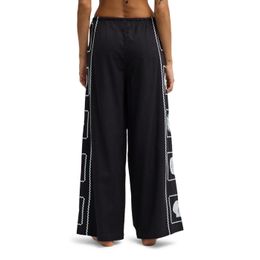 Billabong Damen Outdoorhose "Sea Side Dreamer", schwarz-wei&szlig;, Gr. XL, Obermaterial: 100% Baumwolle., Hosen