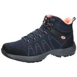 Br&uuml;tting BR&Uuml;TTING Damen Stiefel "Trekkingstiefel Mount Harvard High", Gr. 38, blau, Veloursleder, Schuhe