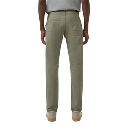s.Oliver Herren Chinohose, gr&uuml;n, Gr. S, unifarben, Web, Obermaterial: 98% Baumwolle, 2% Elasthan, Hosen, mit Stretch