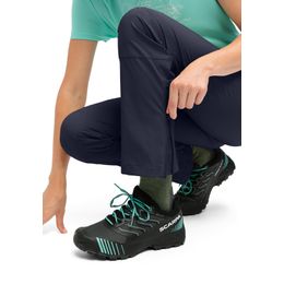Maier Sports Damen Outdoorhose "Inara slim Vario", blau, Gr. 17, 90% Polyamid, 10% Elasthan, Hosen, Damen Wanderhose, Funktionshose mit Variobund und