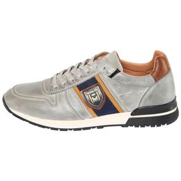 Pantofola d'Oro PANTOFOLA D ́ORO Herren Sneaker "SANGANO LOW", Gr. 41light grau, Leder, Schuhe, aus Leder