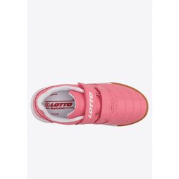 Lotto Kinder Hallenschuh, Gr. 28, pink, Synthetik, Schuhe, mit Klettverschluss