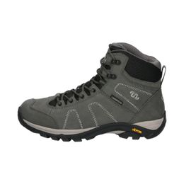 Br&uuml;tting BR&Uuml;TTING Herren Trekkingschuh "Outdoorstiefel Mount Stevens High", Gr. 45, grau, Nubukleder, Schuhe