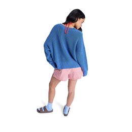 Roxy Damen Fleecepullover "Cosmic Coast"dutch blau, Gr. M, Obermaterial: 100% Baumwolle., Sweatshirts