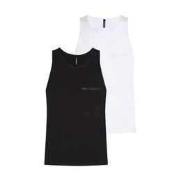 K by KARL LAGERFELD Karl Lagerfeld Undershirt male Black, White size M