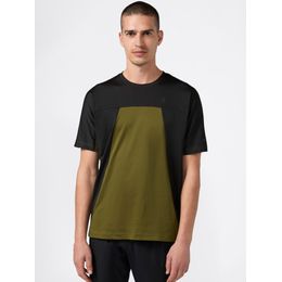 Champion Authentic Athletic Apparel T-Shirt Herren Gr&ouml;&szlig;e L khaki / schwarz