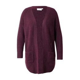 Only Carmakoma Knit Cardigan 'CARWHITNEY' female Purple size S-42/44
