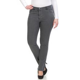 KjBRAND Damen KjBRAND Stretch-Jeans &raquo;Betty CS Denim Stretch&laquo; mit Stretch grau 46, N-Gr