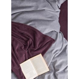 bonprix Cashmere Touch Bettw&auml;sche, grau, Fleece