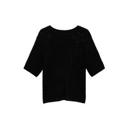 Mango Sweater 'XARXA' female Black size XXL