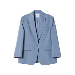 Bershka Blazer female Blue size XS