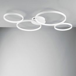 Luce Ambiente Design FREDY Deckenleuchte 4-flammig, LED, LED-FREDY-PL4,
