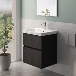 Villeroy & Boch Villeroy & Boch Avento Waschtisch, evineo ineo5 evo Unterschrank B: 58 cm, 2 Ausz&uuml;ge, mit Griffmulde,, 41586001+BE0723BM,