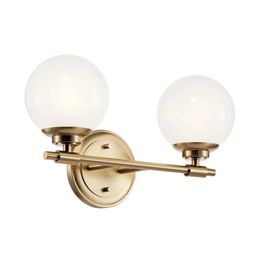 Elstead Lighting Benno Wandleuchte, G9, KL-BENNO2-CPZ,