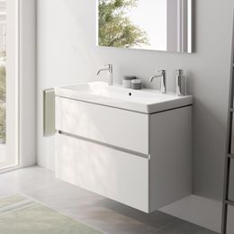 Villeroy & Boch Villeroy & Boch Avento Doppelwaschtisch, evineo ineo5 evo Unterschrank B: 98 cm, 2 Ausz&uuml;ge, mit Griffmulde,, 4156A4R1+BE0725WM,