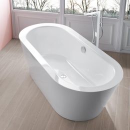 Bette Starlet Oval Silhouette freistehende Badewanne, oval, 2680-000CFXXK+B605-901,
