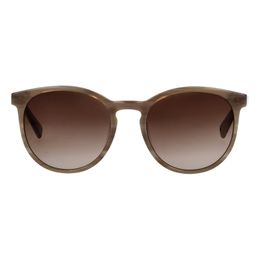 Sonnenbrille BRENDEL EYEWEAR "BRENDEL eyewear Sonnenbrille", Damen, lebendige taupe gestreift, Sonnenbrillen Sonnenbrille
