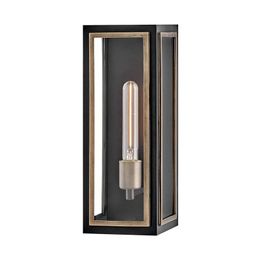 Elstead Lighting Shaw Wandleuchte, E27, QN-SHAW-1M-BK,