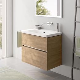 Villeroy & Boch Villeroy & Boch Subway 3.0 Waschtisch, evineo ineo5 evo Unterschrank B: 78 cm, 2 Ausz&uuml;ge, mit Griffmulde,, 4A7082R1+BE0724OA,