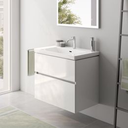 Villeroy & Boch Villeroy & Boch Subway 3.0 Waschtisch, evineo ineo5 evo Unterschrank B: 78 cm, 2 Ausz&uuml;ge, mit Griffmulde,, 4A708001+BE0724WH,