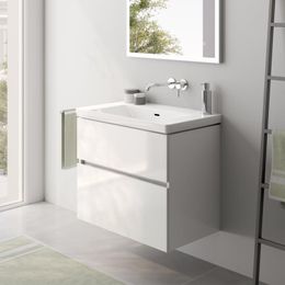 Villeroy & Boch Villeroy & Boch Subway 3.0 Waschtisch, evineo ineo5 evo Unterschrank B: 78 cm, 2 Ausz&uuml;ge, mit Griffmulde,, 4A708301+BE0724WH,