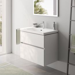 Villeroy & Boch Villeroy & Boch Subway 3.0 Waschtisch, evineo ineo5 evo Unterschrank B: 78 cm, 2 Ausz&uuml;ge, mit Griffmulde,, 4A7081R1+BE0724WM,