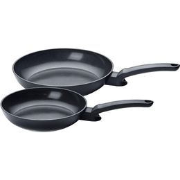 Pfannen-Set Fissler "Ceratal Evo Classic", orbitschwarz, Pfannen, 2-teiliges Keramikpfannen-Set