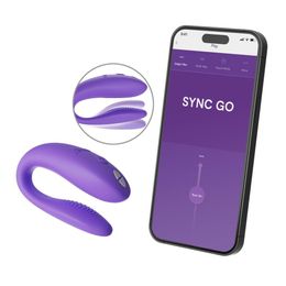 We-Vibe Paarvibrator &bdquo;Sync Go&ldquo; mit 10+ Vibrationsmodi per App