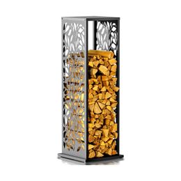 Tchibo - Kaminholzregal - 117x44x11cm - anthrazit -