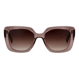 Sonnenbrille BRENDEL EYEWEAR "BRENDEL eyewear Sonnenbrille", Damen, legeres taupe transparent, Sonnenbrillen Sonnenbrille