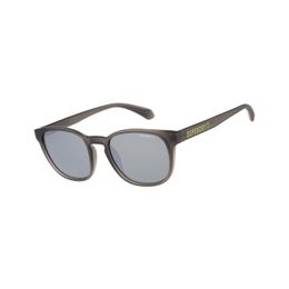 Sonnenbrille Superdry "Modell 996097", Herren, grau, Sonnenbrillen Sonnenbrille, Form Karree/Soft, Logoschriftzug auf B&uuml;gel, Injectionfassung
