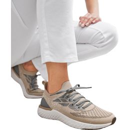 Heine Damen Sneaker taupe-grau, Gr&ouml;&szlig;e 36