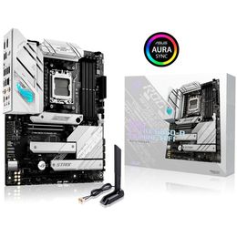ASUS Mainboard "ROG STRIX B650-A GAMING WIFI", silber (schwarz, silber), B:30,5cm T:24,4cm, Mainboards