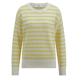 Peter Hahn - Rundhals-Pullover, weiss, Gr. 42 / M - Baumwolle