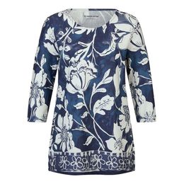 Green Cotton - Shirt Trine, blau, Gr. 38 / S - Baumwolle