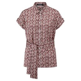 Fadenmeister Berlin - Bluse mit abnehmbaren Schluppe, mehrfarbig, Gr. 46 / L