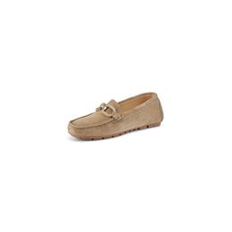 Peter Hahn - Mokassin, beige, Gr. 36 - Leder